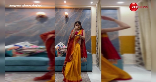 pahadan girl dances on main teri rani tu mera hukum ka ikka garhwali ...