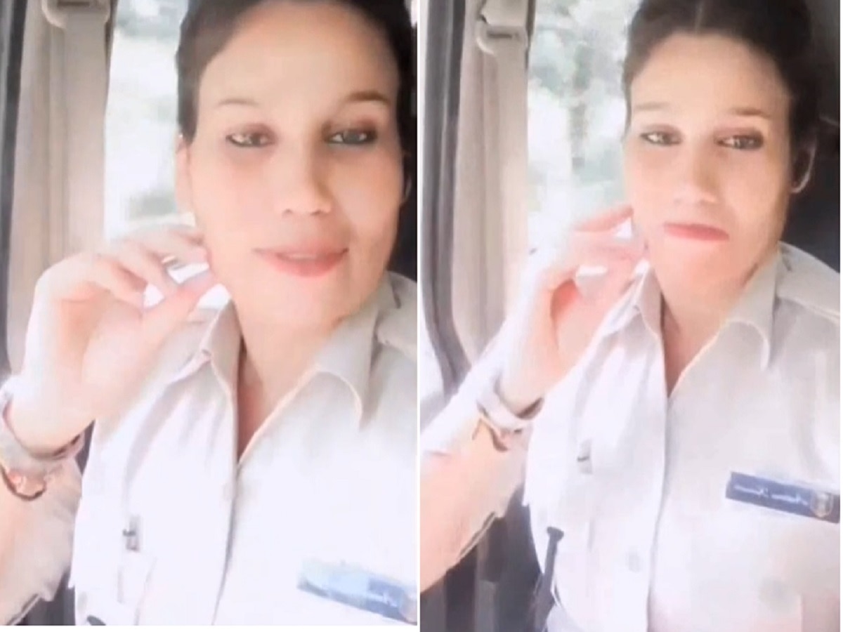 Mahila Thana in charge Moni Kumari Reels viral on social media in ...