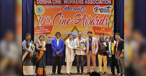 Odisha Cine Workers Association's 10th Cine Awards ceremony was held