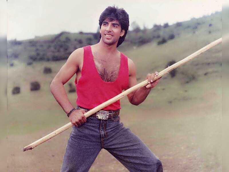 1991 Akshay Kumar First Flop Film Saugandh With Shanti Priya and Rakhee ...