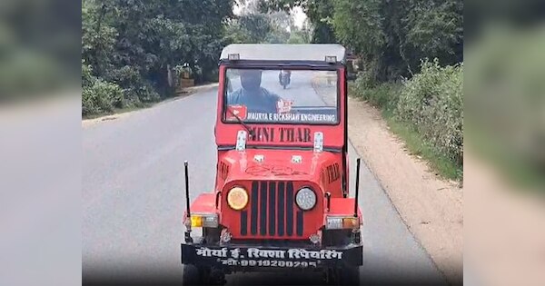 up azamgarh mechanic develop mini thar gives mileage of 100km in 25 ...