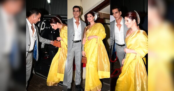 Akshay Kumar Twinkle Khanna at Go Noni Go Screening at MAMI Mumbai Film ...