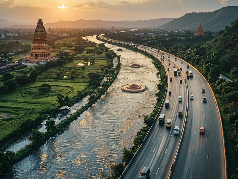 Biggest expressway will be built in UP connect 22 district Gorakhpur ...