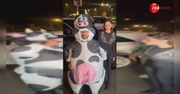 orry becomes cow for halloween party netizens says for hilarious ...