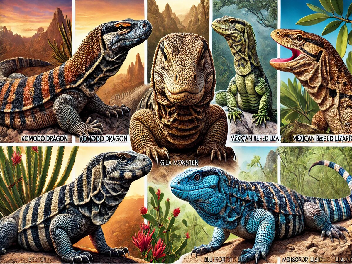 duniya ki sabse jaharili chipakaliya | Most dangerous lizards in world ...