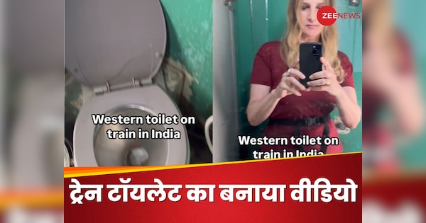 Indian train toilet video shared by Foreign vlogger now viral on ...