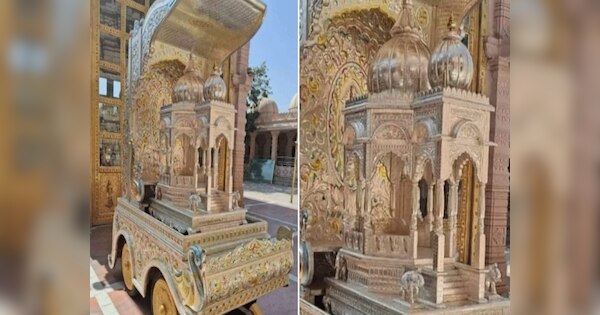 Shri Sanwaliya Seth gifted rath and palki made of 460 kg silver and ...