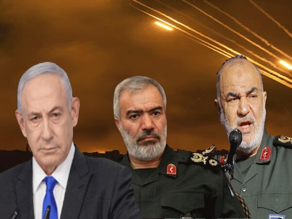 iran irgc chief commander Hossein Salami warning israel for air strike ...