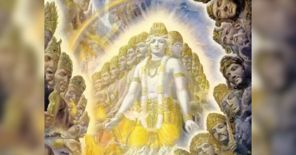 Krishna Virat Roop Duryodhan not able to bind Krishna know why | Hindi News, Krishna Virat Roop ...