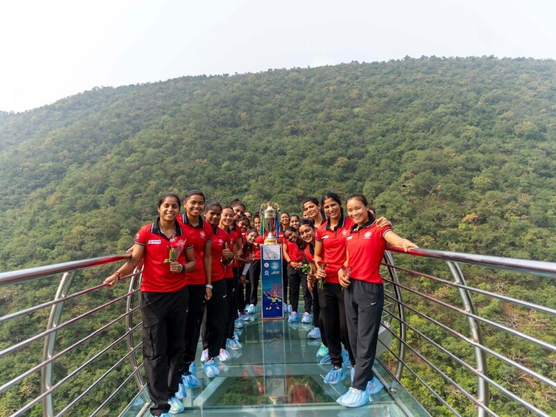 India women hockey team visited Rajgir Nalanda had a lot of fun on the ...