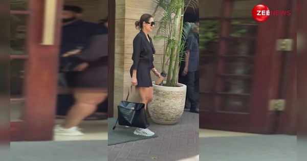 50 aged malla urf Malaika Arora spotted in black casual outfit looked ...