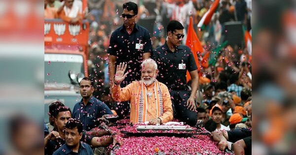 PM Modi road show in Ranchi on 10 nevember more than 30 thousand people ...