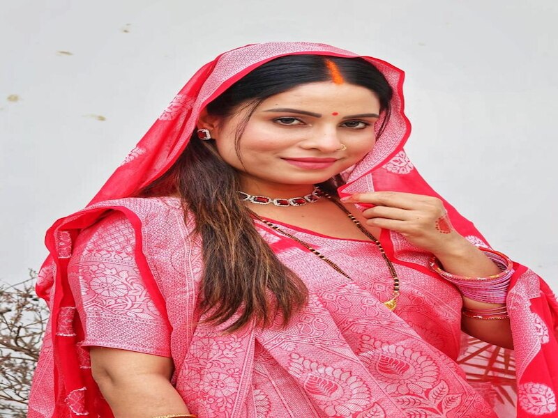 Sanjana Pandey film Maiya Aili More Angana got huge TRP became Bhojpuri ...