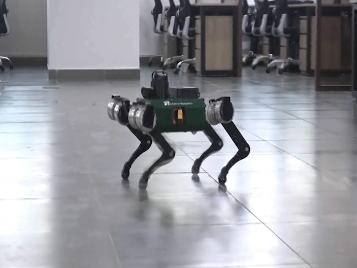 IIT Kanpur students created smart robot dog Special work will do for ...
