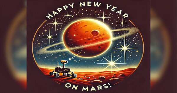 mars new year celebration at mars of 687 days perseverance curiosity ...