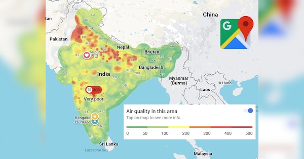 Google Maps air quality tracker know how to check AQI in India | Google ...