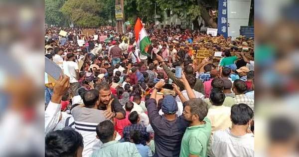 student protest prayagraj police action government accepts demands ...