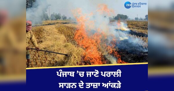 Punjab Stubble Burning Punjab logs 238 new stubble fire cases Total ...