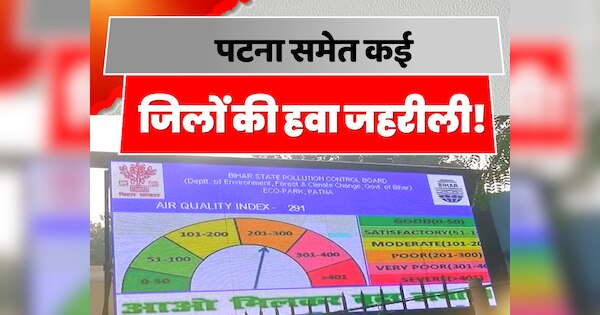 Air Pollution In Patna AQI And Many District Of Bihar | Bihar Air ...