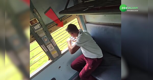 Train Mobile Snatching thief during Running Train in Gonda Railway ...