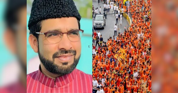 Moradabad AIMIM leader shaukat ali controversial Remarks on kanwar ...