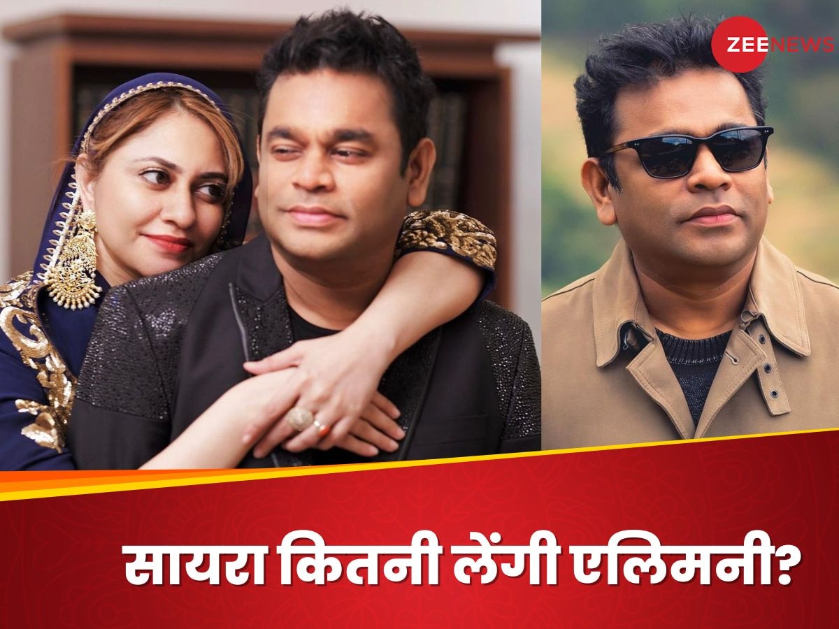 AR Rahman alimony to ex wife Saira Banu how much Indias Richest Singer ...
