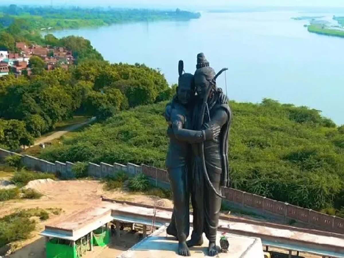 Prayagraj Shringverpur Dham, After consecration of Ramlala Nishadraj ...