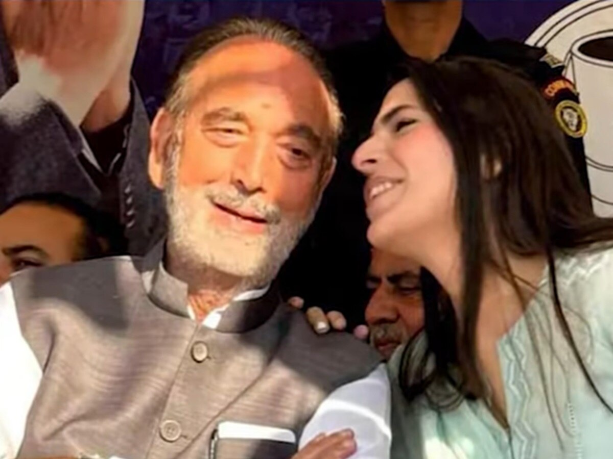 ghulam nabi daughter sophia azad entry into politics all you need to know | गुलाम नबी की बेटी ...