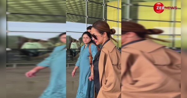 Malla urf Malaika Arora spotted at airport in casual black outfit ...
