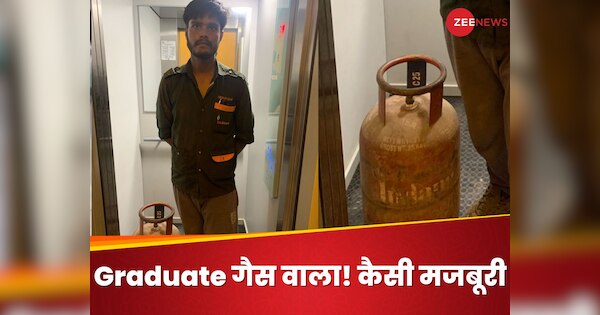 Graduate Gas Delivery Boy reach home with LPG emotional story will ...