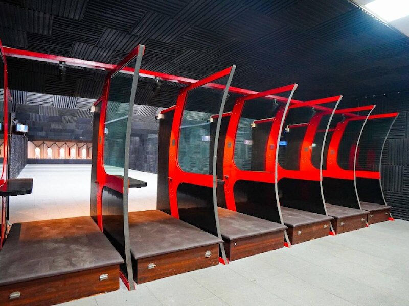 Delhi cm atishi inaugurates underground shooting range in Rohini for ...