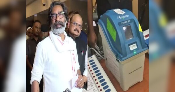 Hemant Soren party raised questions on EVM said If elections were held ...