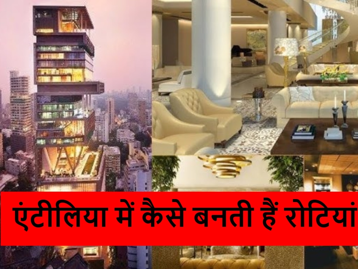 Mukesh ambani house | antilia roti Making process | Mukesh Ambani ...
