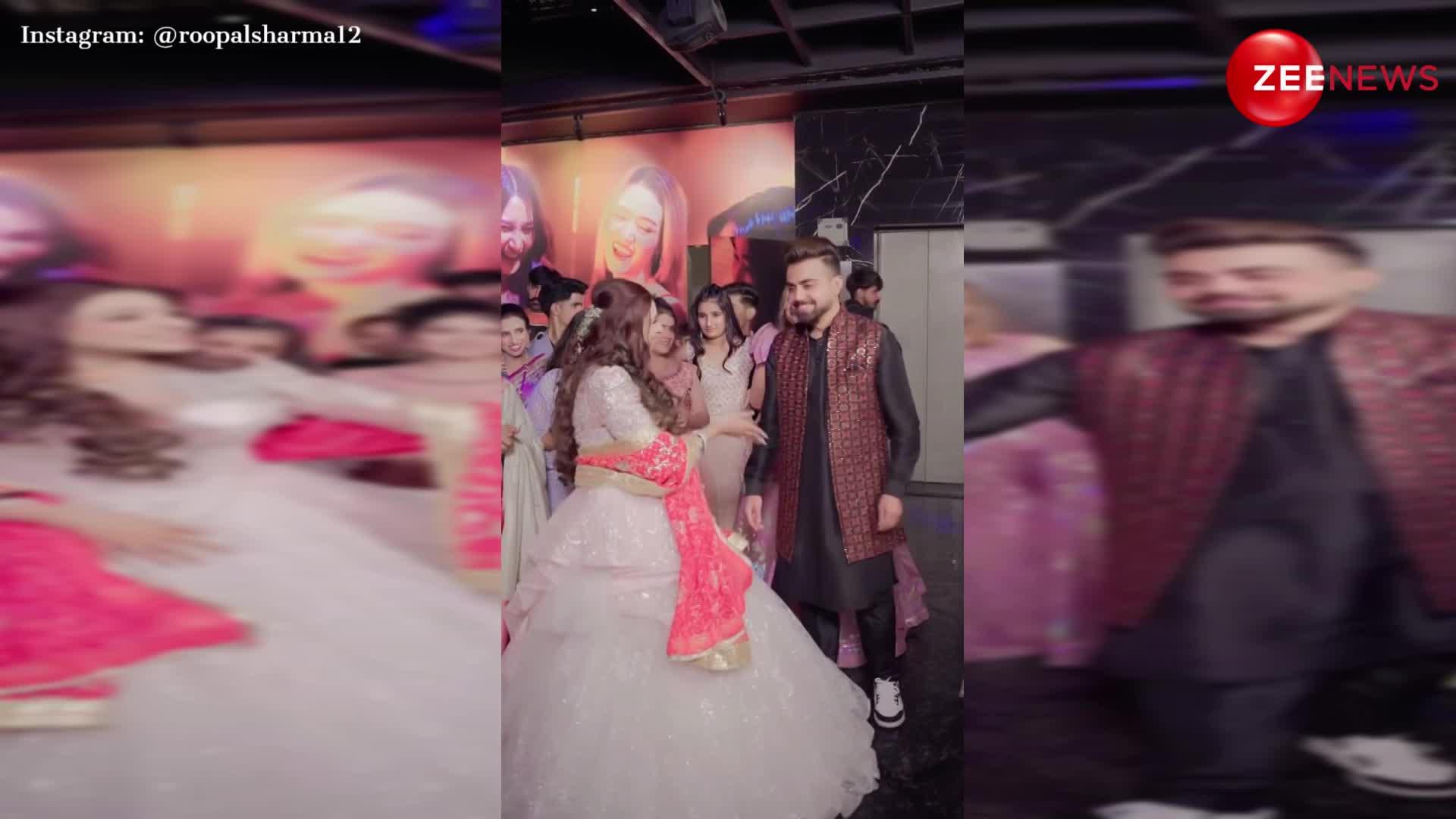 new bride gigantic dance performance with jaith ji on nai jaana leave ...