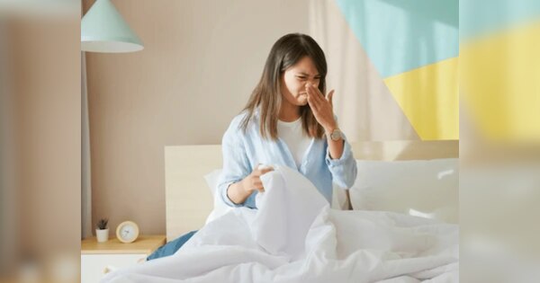 No need of washing to get rid of the smell coming from the blanket try ...