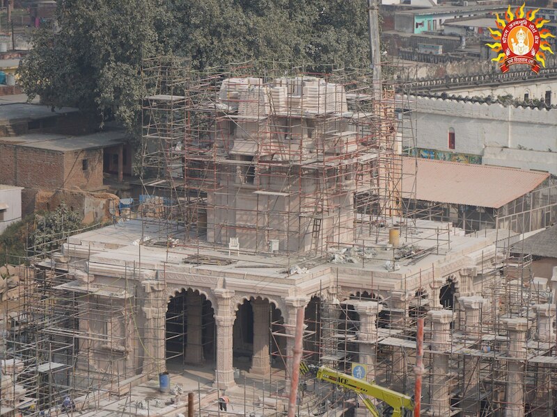 ayodhya ram mandir construction progress photos one year after inauguration | Ayodhya Ram Mandir ...