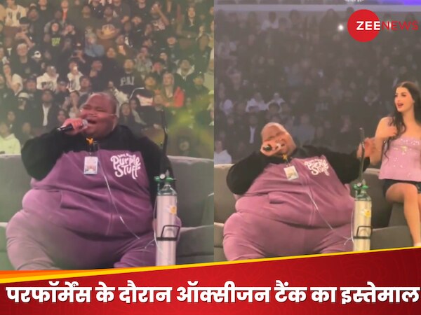 english Morbidly obese rapper Dave Blunts performs with help of oxygen ...