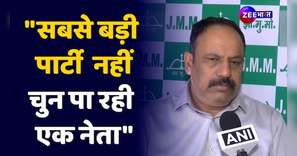 What is JMM leader Manoj Pandey saying on the political issue in ...