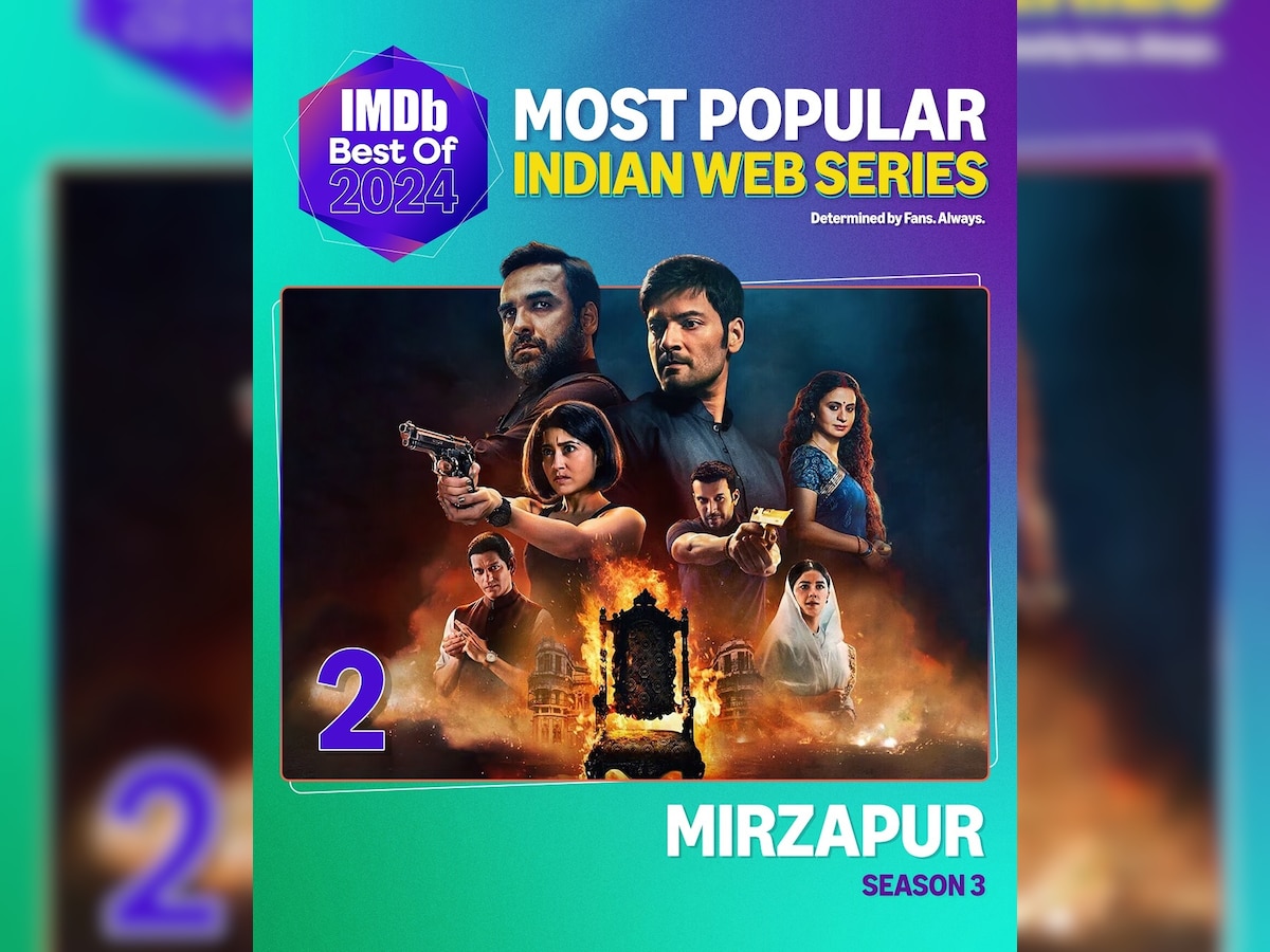 2024 IMDb Most Popular Web Series 10 List in India OTT Heeramandi, Panchayat | IMDb पर नंबर 1 ...