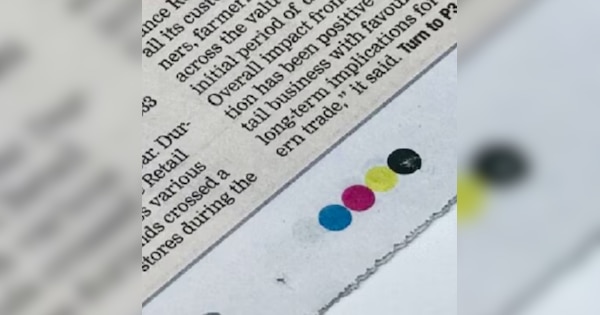 english newspaper colour four colour dots Know the secret of its colors ...