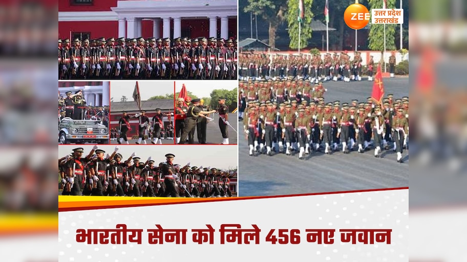 Indian Army gets 456 new military officers in Dehradun IMA passing out ...