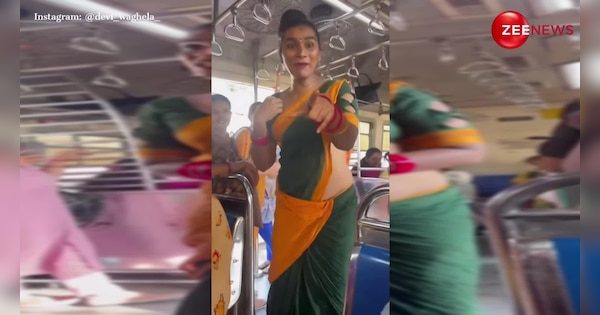 transgender woman became a train hostess in mumbai local train video ...