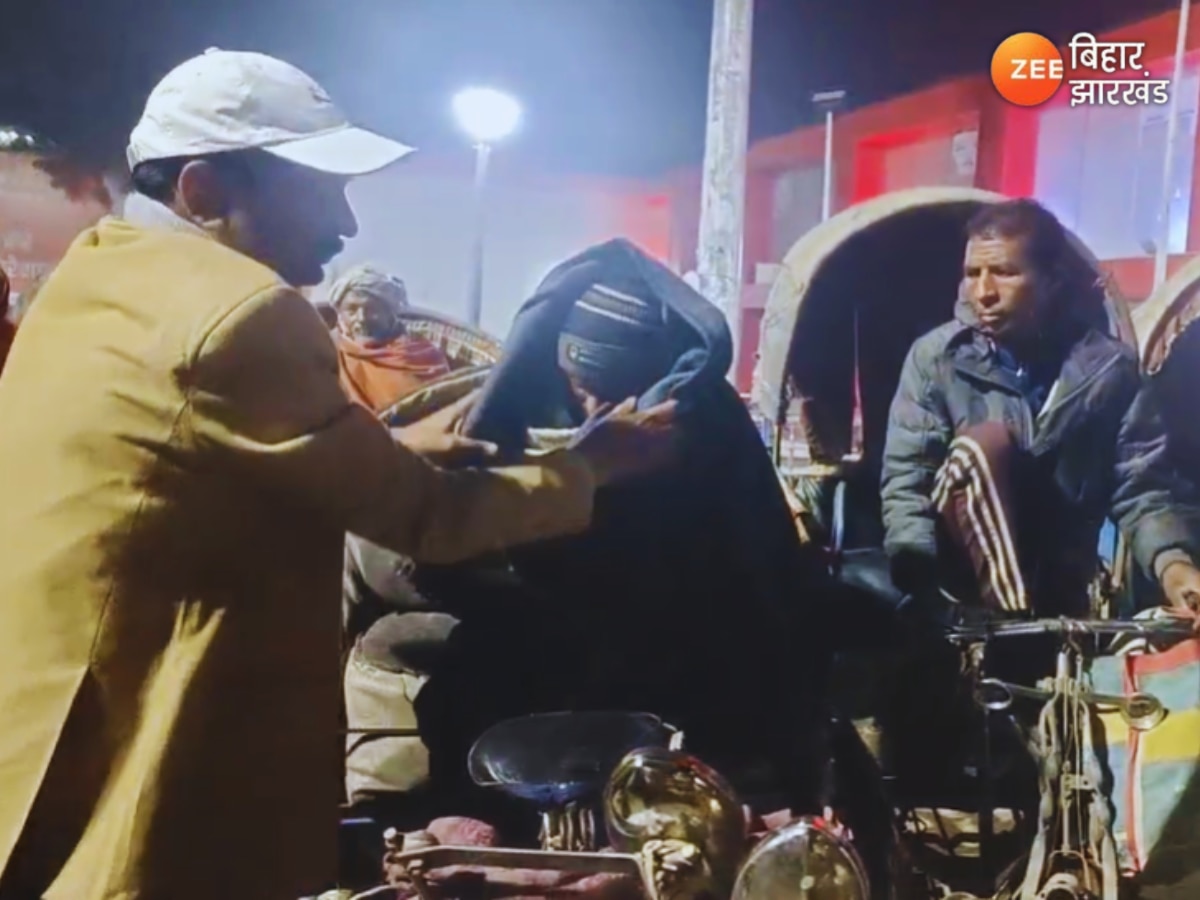 Bettiah DM Dinesh Kumar Rai generosity in cold nights toured city and ...