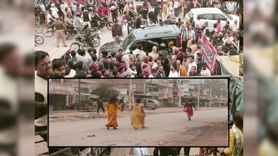 Ghazipur Kinnar murder Case eunuch naked protest in ghazipur market ...