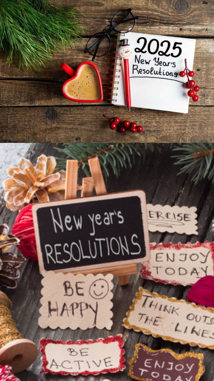 Follow these 8 resolutions for the New Year| New Year Resolutions 2025 ...