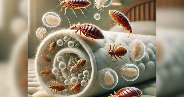 Bedbugs hides inside the bed has returned 20 thousand times more ...