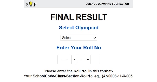 National Science Olympiad Results 2024 25 out Check Steps To Download ...