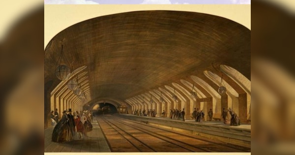 worlds first underground railway in london first successful tube ...