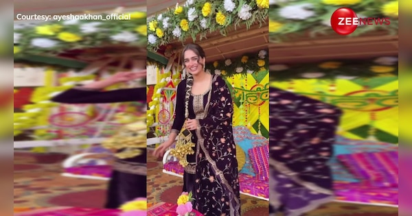 Ayesha Khan dance video in Punjabi suit and paranda fans hearts melted ...