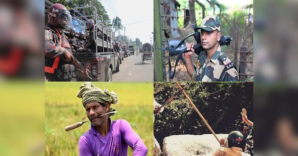 Why did India Bangladesh farmers clash on the border, Matter was serious | अचानक बॉर्डर पर लाठी ...